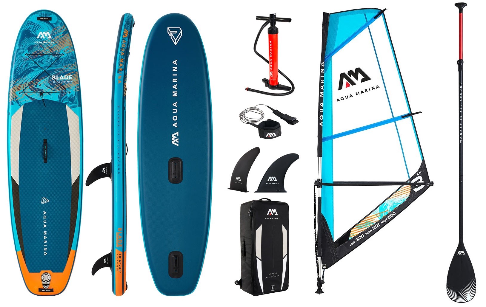 AQUA MARINA BLADE 10’6” WINDSURF ISUP PACKAGE 2025 - Zourbakis Pro Shop