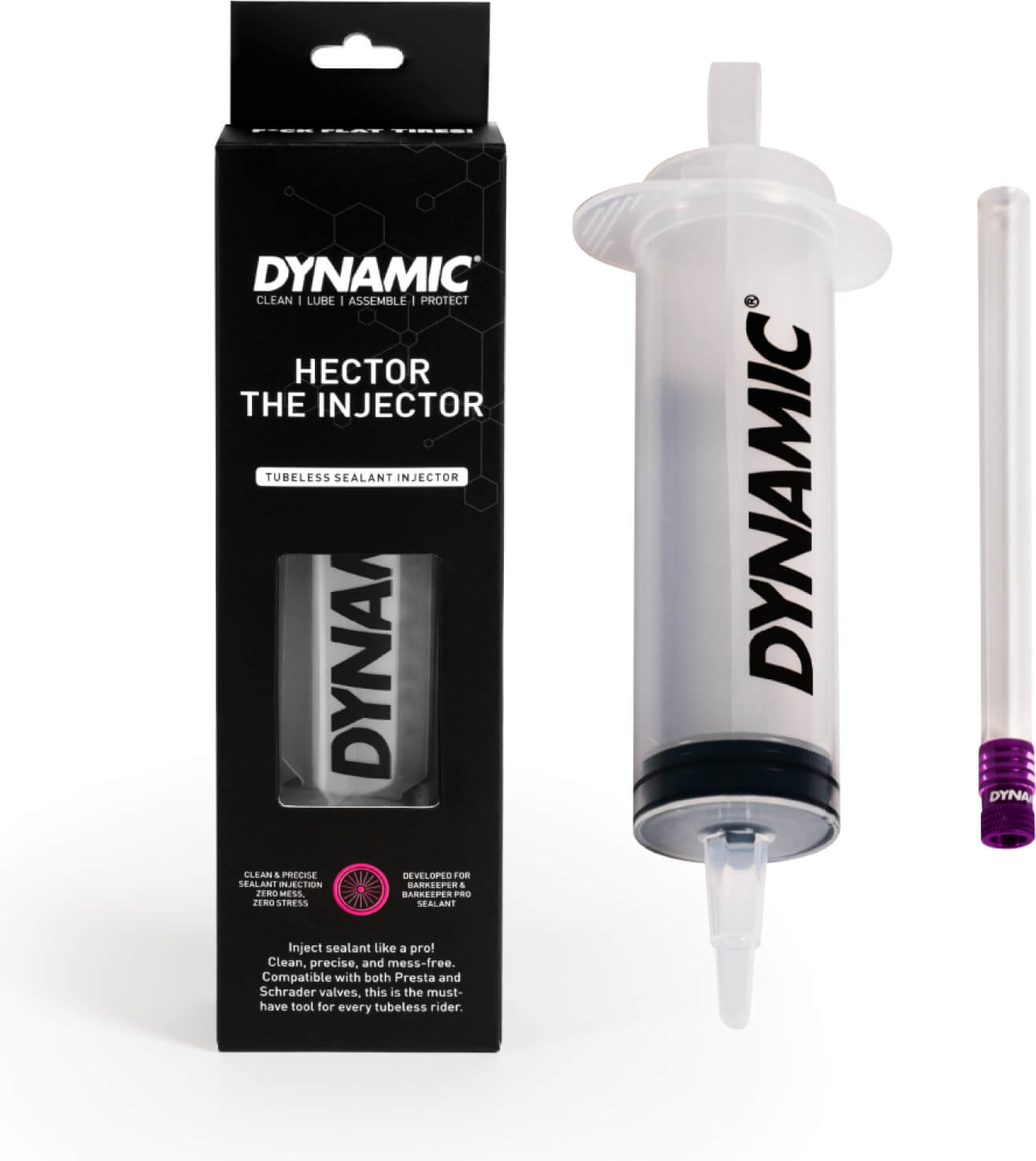 DYNAMIC BIKE CARE SEALANT INJECTOR HECTOR THE INJECTOR 100ML ...